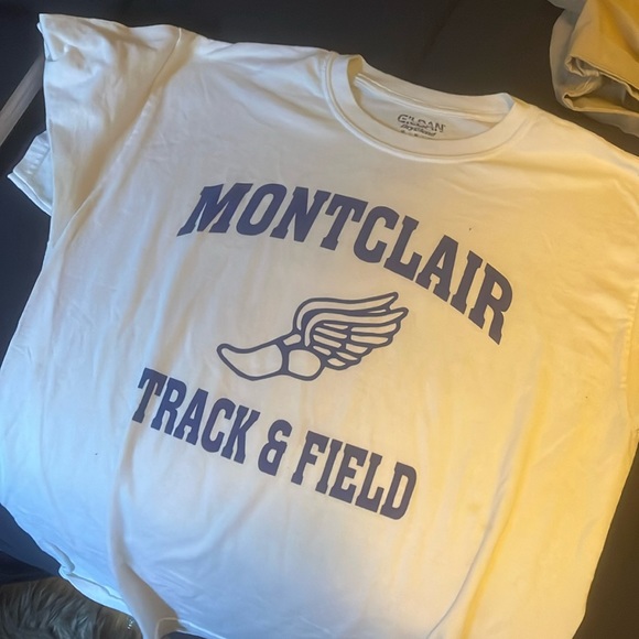 Gildan | Shirts | Montclair Track Field Tshirt | Poshmark